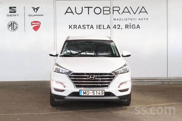 Balts Hyundai Tucson 2020 Rīga, ar dzinēja tilpumu 1.60 L un nobraukumu 144 tūkst. km par 14490 €, foto 2 vietnē AUTOMOTO.COM.LV