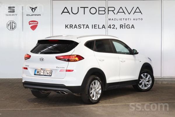 Balts Hyundai Tucson 2020 Rīga, ar dzinēja tilpumu 1.60 L un nobraukumu 144 tūkst. km par 14490 €, foto 6 vietnē AUTOMOTO.COM.LV