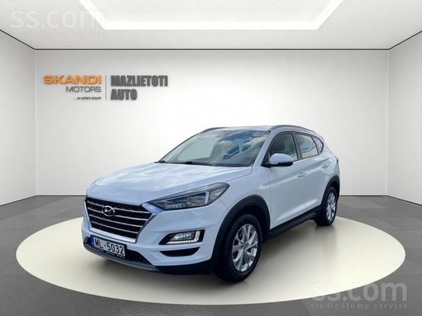 Белый Хендай Туксон 2020 в Рига, объемом двигателя 1.60 л и пробегом 85 тыс. км за 16790 €, фото 1 на AUTOMOTO.COM.LV