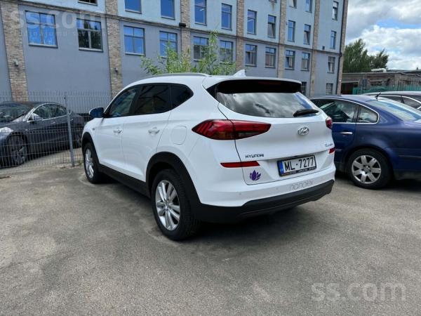 Белый Хендай Туксон 2020 в Рига, объемом двигателя 1.60 л и пробегом 99 тыс. км за 15900 €, фото 3 на AUTOMOTO.COM.LV