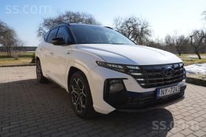 White Hyundai Tucson 2021 in Dobele, with an engine capacity of 1.60 L and mileage of 32 thousand km for 20500 €, photo 4 on AUTOMOTO.COM.LV