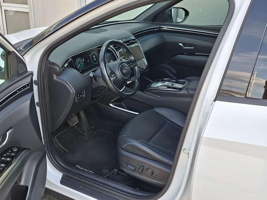 Balts Hyundai Tucson 2021 Viļņa, ar dzinēja tilpumu 1.60 L un nobraukumu 93 tūkst. km par 25900 €, foto 8 vietnē AUTOMOTO.COM.LV