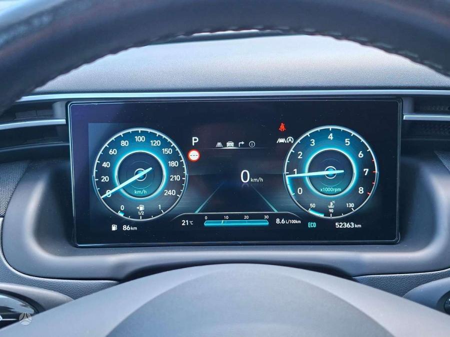 Balts Hyundai Tucson 2021 Viļņa, ar dzinēja tilpumu 1.60 L un nobraukumu 52 tūkst. km par 22500 €, foto 18 vietnē AUTOMOTO.COM.LV