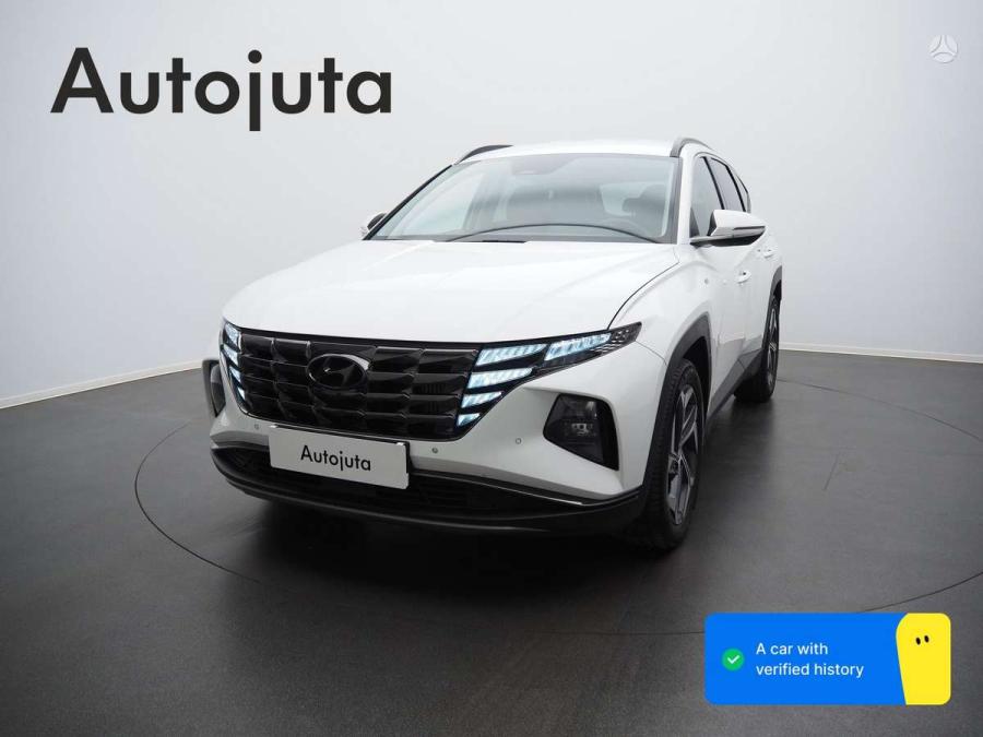 Balts Hyundai Tucson 2021 Viļņa, ar dzinēja tilpumu 1.60 L un nobraukumu 80 tūkst. km par 19500 €, foto 1 vietnē AUTOMOTO.COM.LV