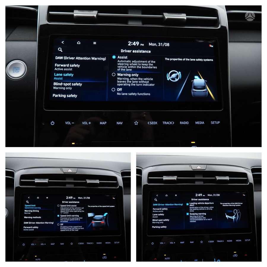 Balts Hyundai Tucson 2021 Viļņa, ar dzinēja tilpumu 1.60 L un nobraukumu 80 tūkst. km par 19500 €, foto 26 vietnē AUTOMOTO.COM.LV