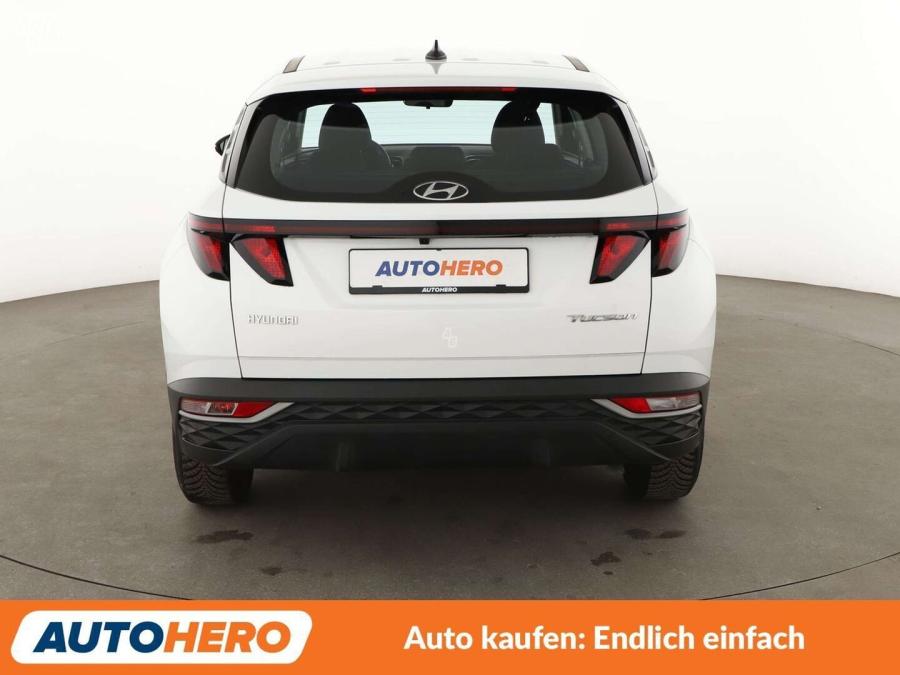 Balts Hyundai Tucson 2022 Kauņa, ar dzinēja tilpumu 1.60 L un nobraukumu 11 tūkst. km par 29353 €, foto 5 vietnē AUTOMOTO.COM.LV