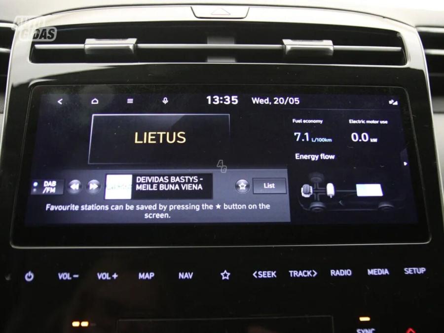 White Hyundai Tucson 2022 in Vilnius, with an engine capacity of 1.60 L and mileage of 156 thousand km for 20799 €, photo 23 on AUTOMOTO.COM.LV