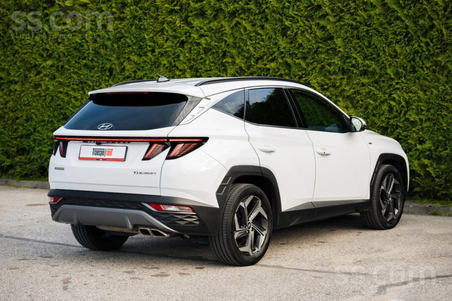 Balts Hyundai Tucson 2022 Rīga, ar dzinēja tilpumu 1.60 L un nobraukumu 78 tūkst. km par 21500 €, foto 6 vietnē AUTOMOTO.COM.LV