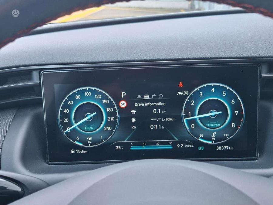 Balts Hyundai Tucson 2022 Viļņa, ar dzinēja tilpumu 1.60 L un nobraukumu 38 tūkst. km par 24900 €, foto 21 vietnē AUTOMOTO.COM.LV
