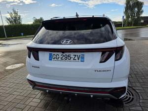 White Hyundai Tucson 2022 in Taurage, with an engine capacity of 1.60 L and mileage of 190 thousand km for 19239 €, photo 6 on AUTOMOTO.COM.LV