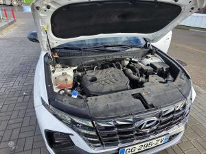 White Hyundai Tucson 2022 in Taurage, with an engine capacity of 1.60 L and mileage of 190 thousand km for 19239 €, photo 14 on AUTOMOTO.COM.LV