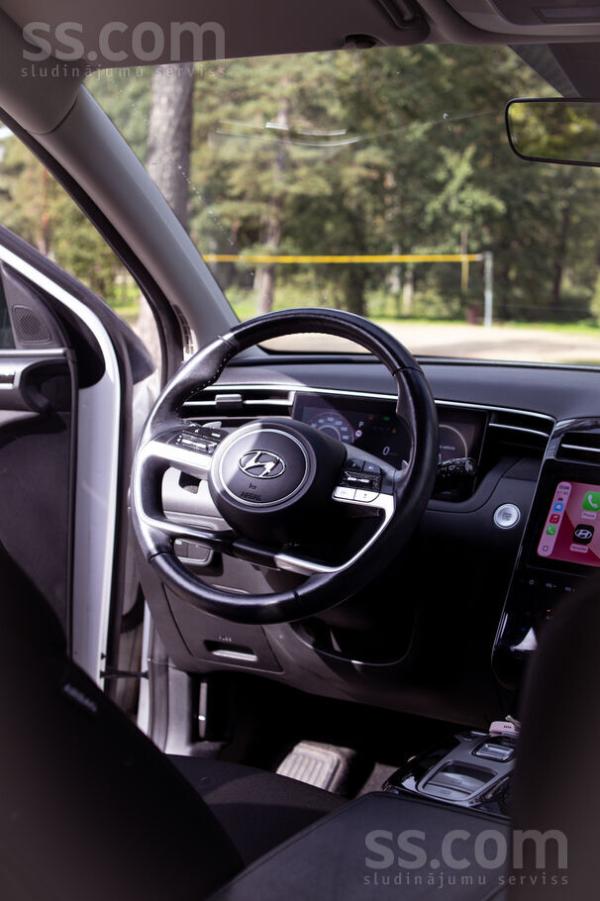 Balts Hyundai Tucson 2022 Rīga, ar dzinēja tilpumu 1.60 L un nobraukumu 73 tūkst. km par 22900 €, foto 5 vietnē AUTOMOTO.COM.LV