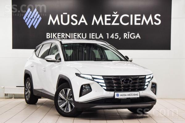 Белый Хендай Туксон 2022 в Рига, объемом двигателя 1.60 л и пробегом 169 тыс. км за 19790 €, фото 4 на AUTOMOTO.COM.LV
