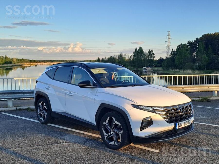 Balts Hyundai Tucson 2023 Rīga, ar dzinēja tilpumu 1.60 L un nobraukumu 78 tūkst. km par 24500 €, foto 1 vietnē AUTOMOTO.COM.LV