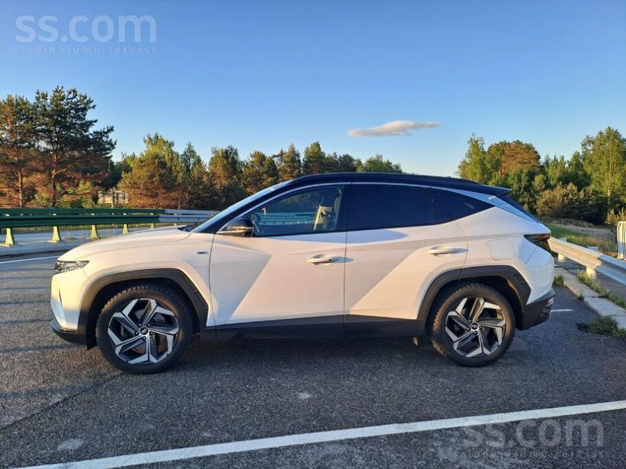 Balts Hyundai Tucson 2023 Rīga, ar dzinēja tilpumu 1.60 L un nobraukumu 78 tūkst. km par 24500 €, foto 6 vietnē AUTOMOTO.COM.LV