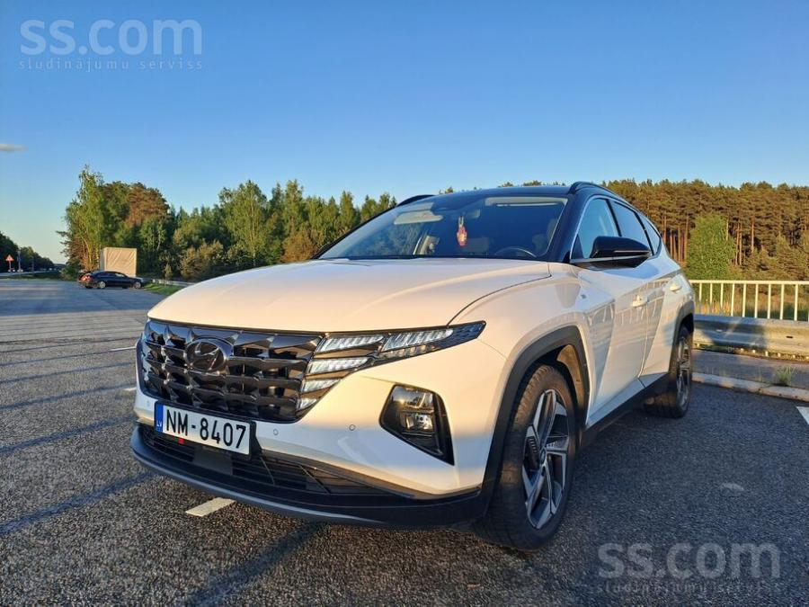 Balts Hyundai Tucson 2023 Rīga, ar dzinēja tilpumu 1.60 L un nobraukumu 78 tūkst. km par 24500 €, foto 7 vietnē AUTOMOTO.COM.LV
