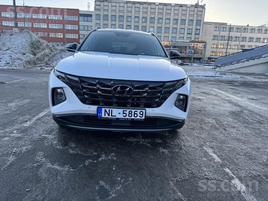 Белый Хендай Туксон 2023 в Рига, объемом двигателя 1.60 л и пробегом 45 тыс. км за 25500 €, фото 11 на AUTOMOTO.COM.LV
