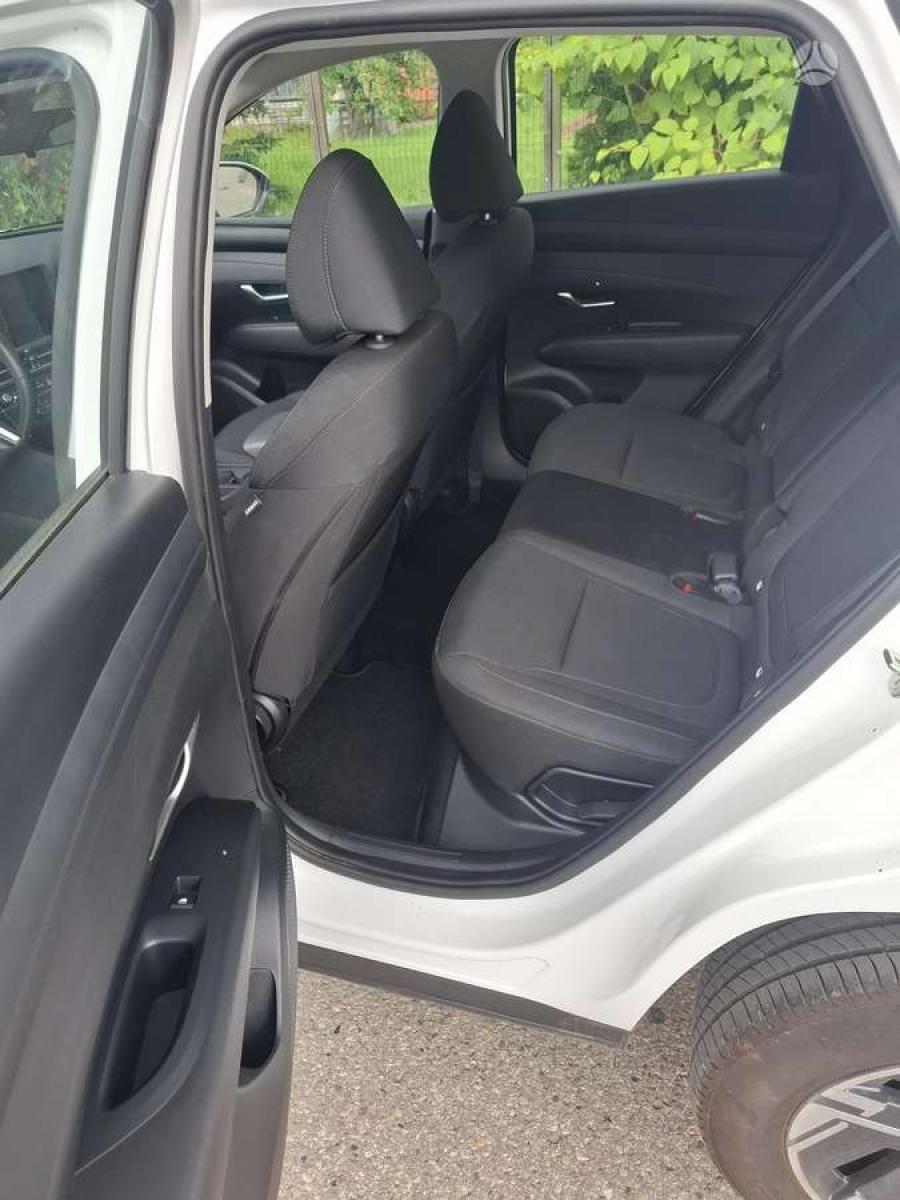 Balts Hyundai Tucson 2024 Kauņa, ar dzinēja tilpumu 1.60 L un nobraukumu 4 tūkst. km par 27588 €, foto 9 vietnē AUTOMOTO.COM.LV