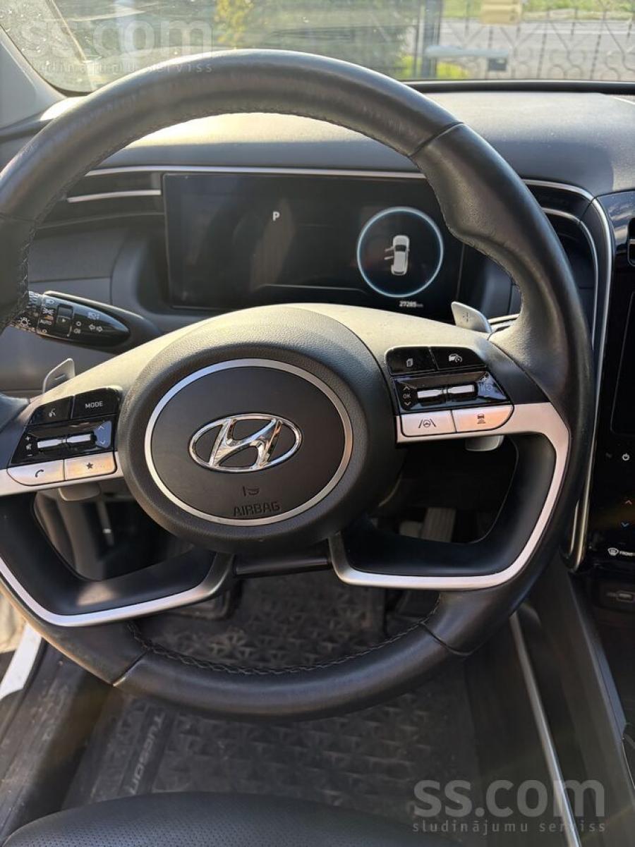 Balts Hyundai Tucson 2024 Rīga, ar dzinēja tilpumu 1.60 L un nobraukumu 28 tūkst. km par 25500 €, foto 13 vietnē AUTOMOTO.COM.LV