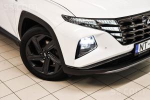 White Hyundai Tucson 2024 in Riga, with an engine capacity of 1.60 L and mileage of 107 thousand km for 25990 €, photo 10 on AUTOMOTO.COM.LV