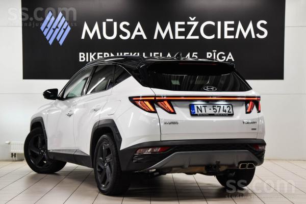 Balts Hyundai Tucson 2024 Rīga, ar dzinēja tilpumu 1.60 L un nobraukumu 107 tūkst. km par 25990 €, foto 7 vietnē AUTOMOTO.COM.LV