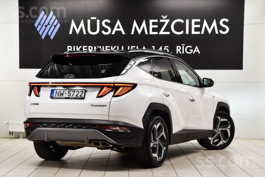 Balts Hyundai Tucson 2024 Rīga, ar dzinēja tilpumu 1.60 L un nobraukumu 84 tūkst. km par 26490 €, foto 9 vietnē AUTOMOTO.COM.LV