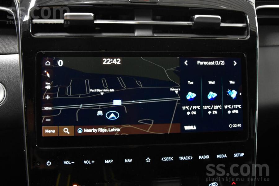 Balts Hyundai Tucson 2024 Rīga, ar dzinēja tilpumu 1.60 L un nobraukumu 84 tūkst. km par 26490 €, foto 31 vietnē AUTOMOTO.COM.LV