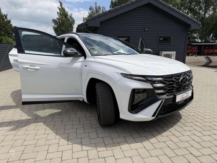 White Hyundai Tucson 2025 in Telschi, with an engine capacity of 1.60 L and mileage of 14 thousand km for 37300 €, photo 20 on AUTOMOTO.COM.LV
