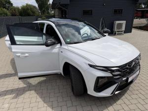 White Hyundai Tucson 2025 in Telschi, with an engine capacity of 1.60 L and mileage of 14 thousand km for 37300 €, photo 32 on AUTOMOTO.COM.LV