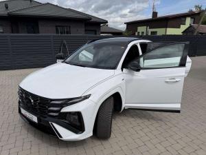 White Hyundai Tucson 2025 in Telschi, with an engine capacity of 1.60 L and mileage of 14 thousand km for 37300 €, photo 34 on AUTOMOTO.COM.LV