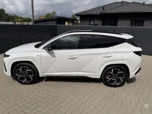 White Hyundai Tucson 2025 in Telschi, with an engine capacity of 1.60 L and mileage of 14 thousand km for 37300 €, photo 50 on AUTOMOTO.COM.LV