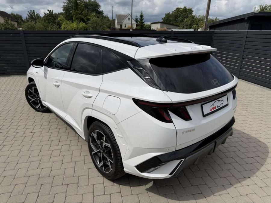 White Hyundai Tucson 2025 in Telschi, with an engine capacity of 1.60 L and mileage of 14 thousand km for 37300 €, photo 67 on AUTOMOTO.COM.LV