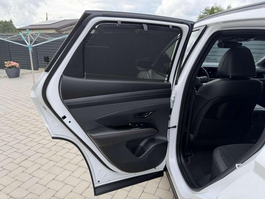 White Hyundai Tucson 2025 in Telschi, with an engine capacity of 1.60 L and mileage of 14 thousand km for 37300 €, photo 84 on AUTOMOTO.COM.LV