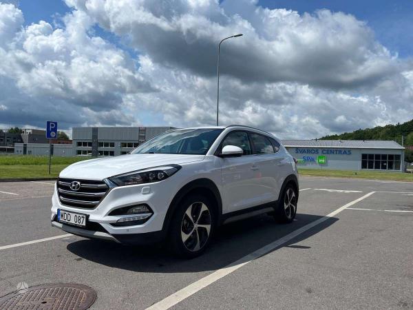 Balts Hyundai Tucson 2017 Jonava, ar dzinēja tilpumu 1.59 L un nobraukumu 104 tūkst. km par 14200 €, foto 3 vietnē AUTOMOTO.COM.LV