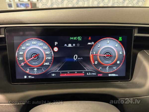 Balts Hyundai Tucson 2022 Tallina, ar dzinēja tilpumu 1.60 L un nobraukumu 84 tūkst. km par 22900 €, foto 10 vietnē AUTOMOTO.COM.LV
