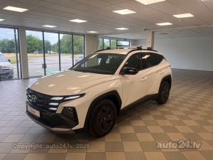 White Hyundai Tucson 2026 in Kuressaare, with an engine capacity of 1.60 L and mileage of 0 thousand km for 29999 €, photo  on AUTOMOTO.COM.LV