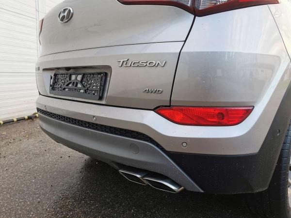 Yellow Hyundai Tucson 2018 in Birstonas, with an engine capacity of 2.00 L and mileage of 280 thousand km for 12599 €, photo 7 on AUTOMOTO.COM.LV