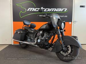 Melns Indian Chief 2017 Tartu, ar dzinēja tilpumu 1.81 L un nobraukumu 28 tūkst. km par 11990 €, foto  vietnē AUTOMOTO.COM.LV
