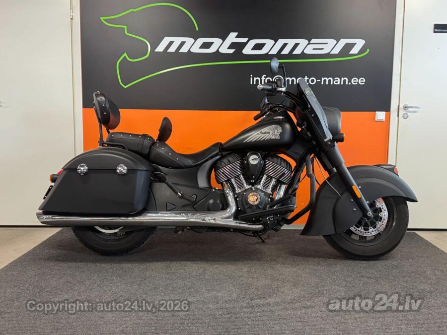Melns Indian Chief 2017 Tartu, ar dzinēja tilpumu 1.81 L un nobraukumu 28 tūkst. km par 11990 €, foto 3 vietnē AUTOMOTO.COM.LV