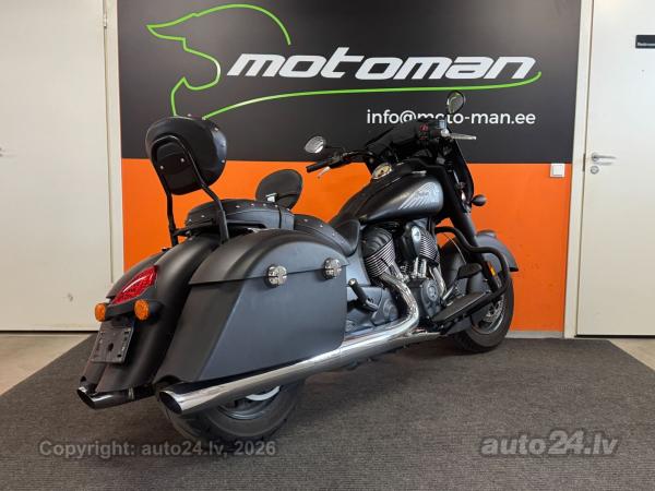 Melns Indian Chief 2017 Tartu, ar dzinēja tilpumu 1.81 L un nobraukumu 28 tūkst. km par 11990 €, foto 3 vietnē AUTOMOTO.COM.LV