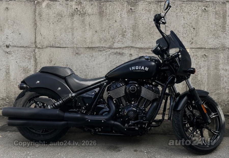 Black Indian Chief 2021 in Tallinn, with an engine capacity of 1.89 L and mileage of 3 thousand km for 15200 €, photo 3 on AUTOMOTO.COM.LV