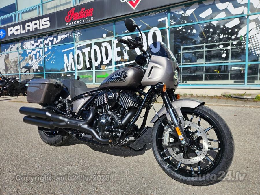 Pelēks Indian Chief 2026 Tallina, ar dzinēja tilpumu 1.89 L un nobraukumu 1 tūkst. km par 24590 €, foto 1 vietnē AUTOMOTO.COM.LV