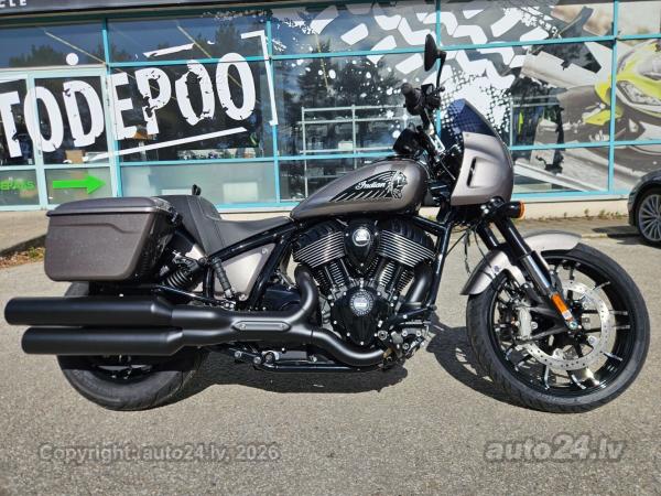 Grey Indian Chief 2026 in Tallinn, with an engine capacity of 1.89 L and mileage of 1 thousand km for 24590 €, photo 2 on AUTOMOTO.COM.LV