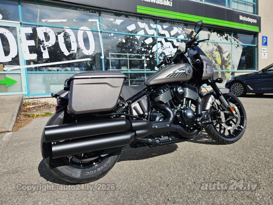 Pelēks Indian Chief 2026 Tallina, ar dzinēja tilpumu 1.89 L un nobraukumu 1 tūkst. km par 24590 €, foto 4 vietnē AUTOMOTO.COM.LV
