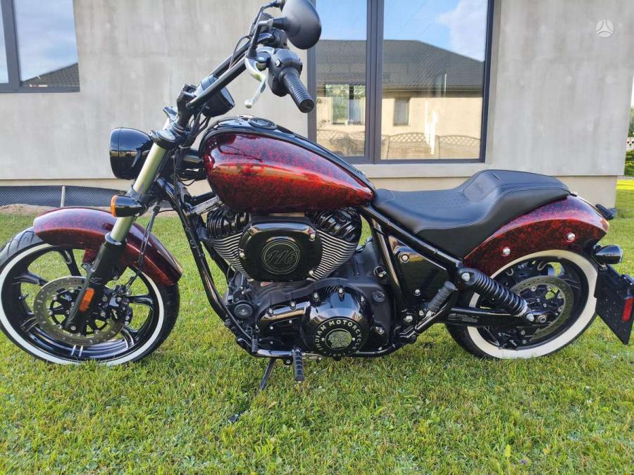 Indian Chief 2023 Viļņa, ar dzinēja tilpumu 1.90 L un nobraukumu 2 tūkst. km par 14500 €, foto 4 vietnē AUTOMOTO.COM.LV
