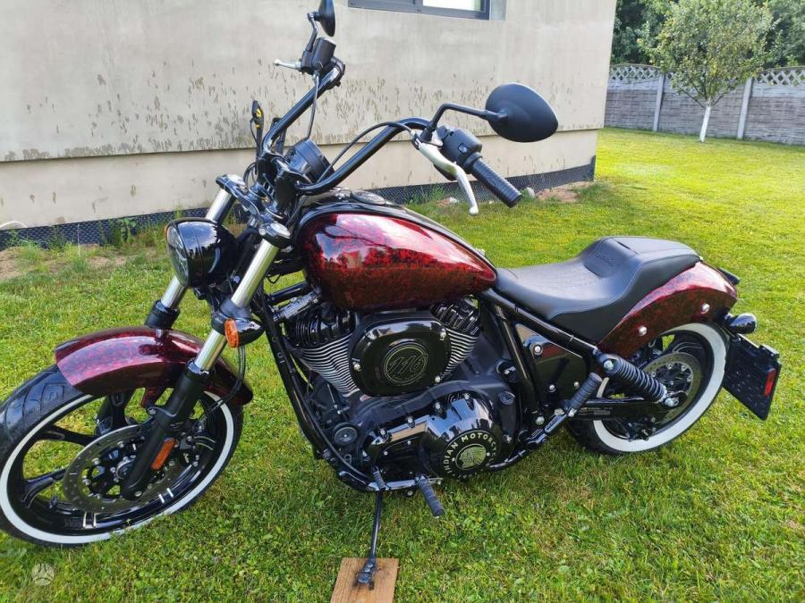 Indian Chief 2023 Viļņa, ar dzinēja tilpumu 1.90 L un nobraukumu 2 tūkst. km par 14500 €, foto 10 vietnē AUTOMOTO.COM.LV
