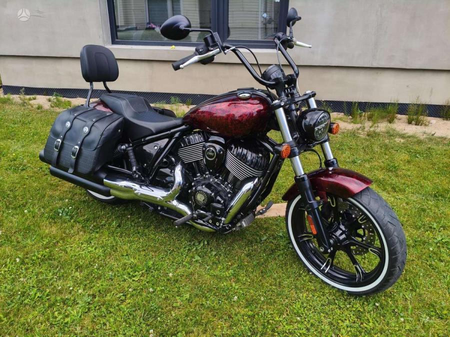 Indian Chief 2023 Viļņa, ar dzinēja tilpumu 1.90 L un nobraukumu 2 tūkst. km par 14500 €, foto 12 vietnē AUTOMOTO.COM.LV