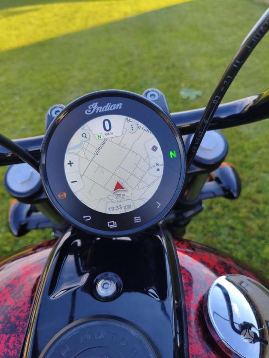 Indian Chief 2023 Viļņa, ar dzinēja tilpumu 1.90 L un nobraukumu 2 tūkst. km par 14500 €, foto 16 vietnē AUTOMOTO.COM.LV
