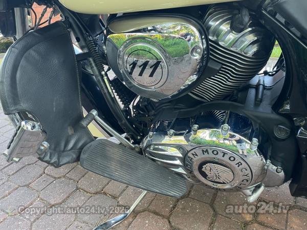 Beige Indian Chieftain 2019 in Tallinn, with an engine capacity of 1.81 L and mileage of 28 thousand km for 14300 €, photo 6 on AUTOMOTO.COM.LV
