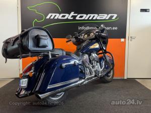 Blue Indian Chieftain 2015 in Tartu, with an engine capacity of 1.81 L and mileage of 75 thousand km for 11490 €, photo  on AUTOMOTO.COM.LV